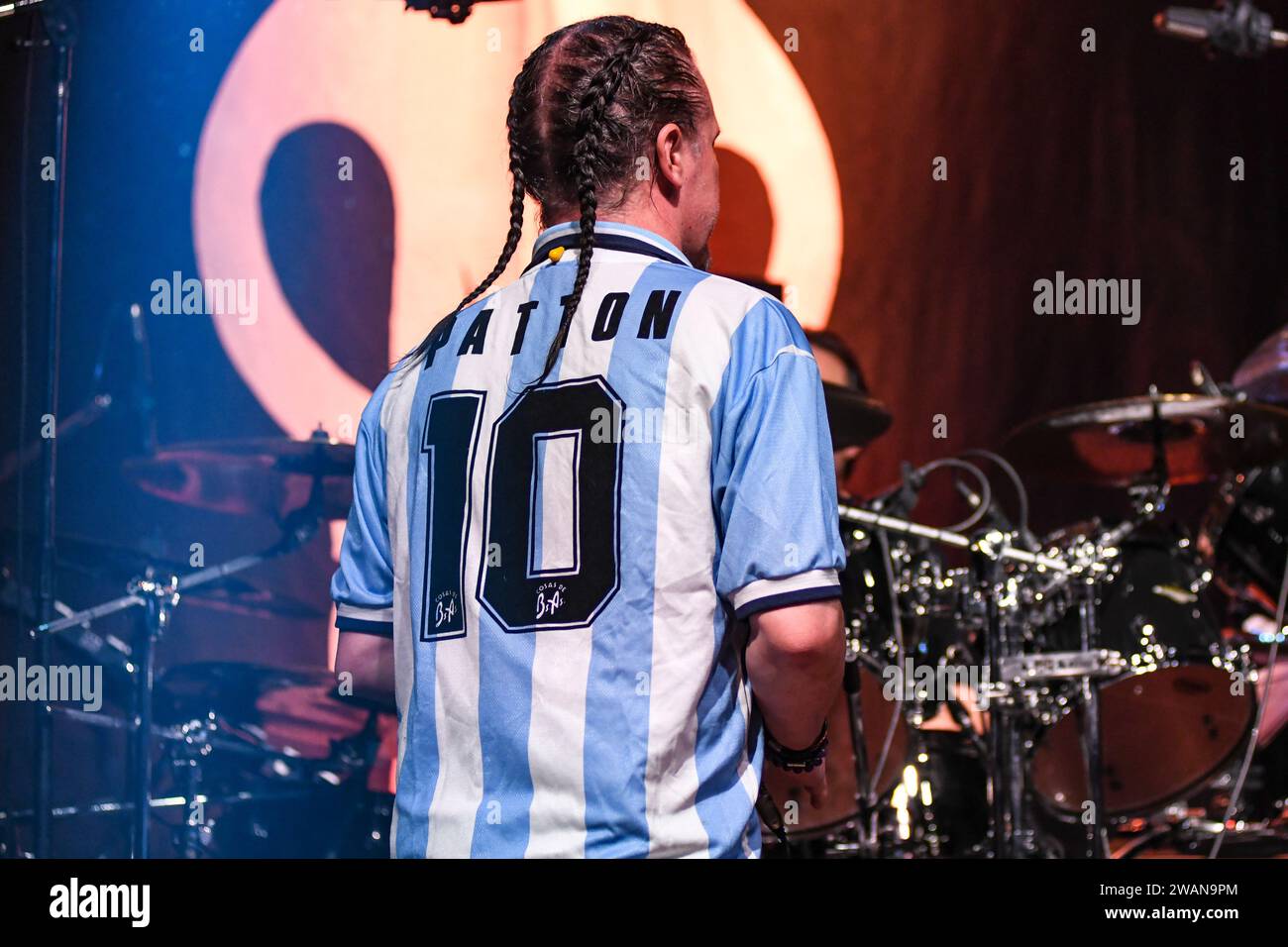 Mike Patton performing live with Mr. Bungle Stock Photo - Alamy