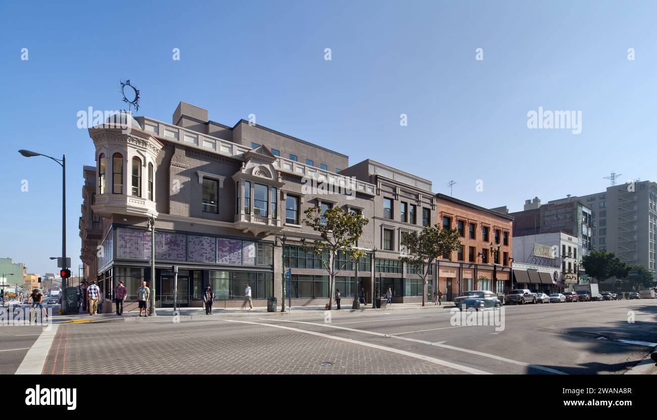 New Pershing Apartments, 5th and Main Streets downtown Los Angeles ...