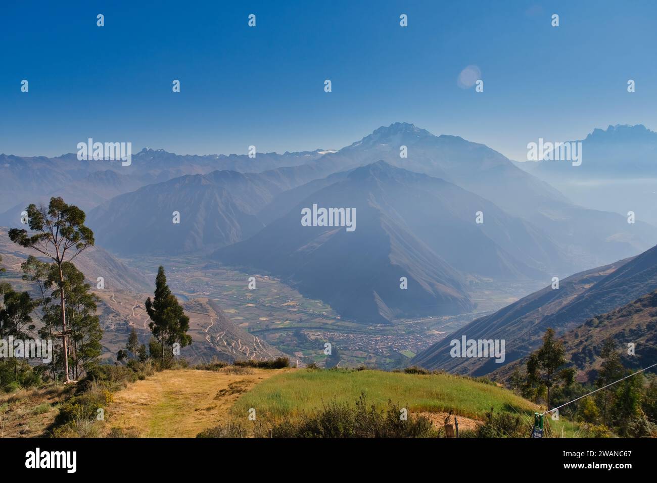 MachuQolqa Viewpoint, From this location you can have a great vista ...