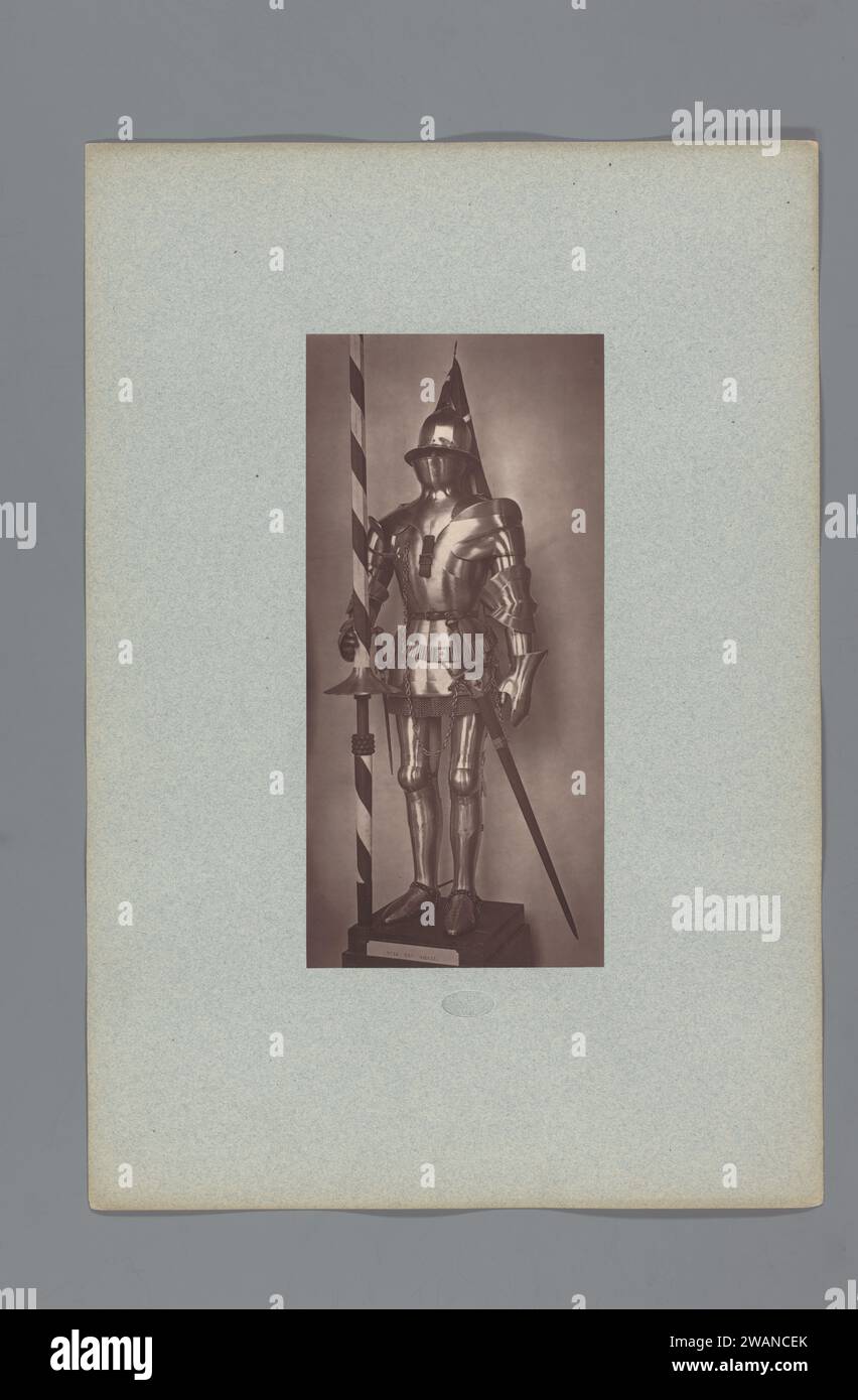 15th-century armor with lance from the army of Karel VI of France, from ...