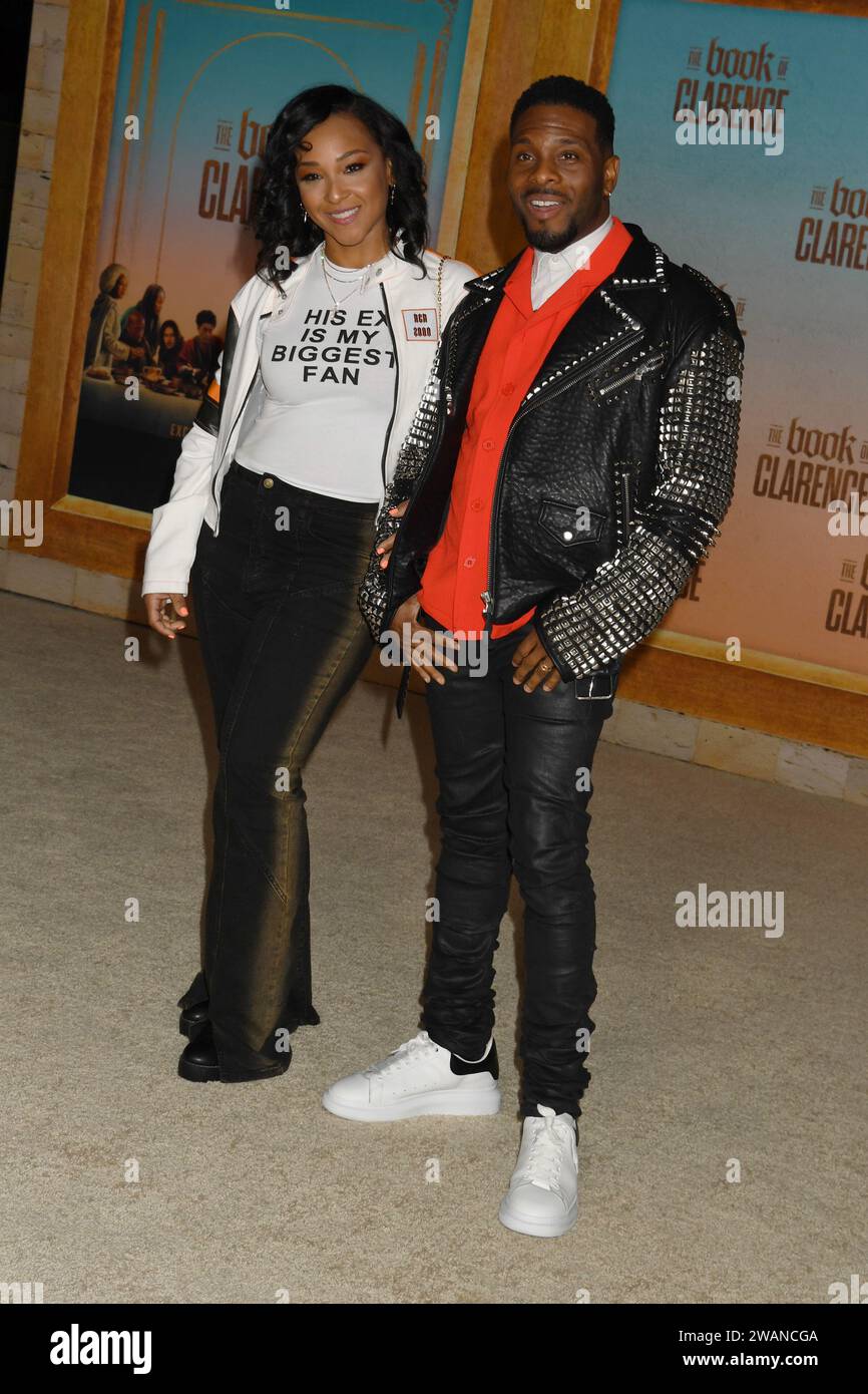 Los Angeles, Ca. 5th Jan, 2024. Kel Mitchell and wife Asia Lee at The ...