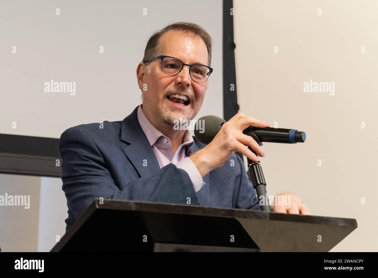 New York, USA. 05th Jan, 2024. Mark Levine, Manhattan Borough President ...