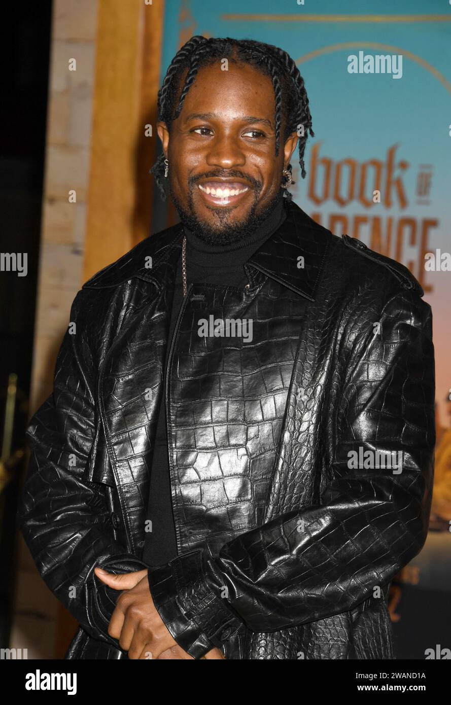 Los Angeles, Ca. 5th Jan, 2024. Jonathan Peter at The Book of Clarence ...