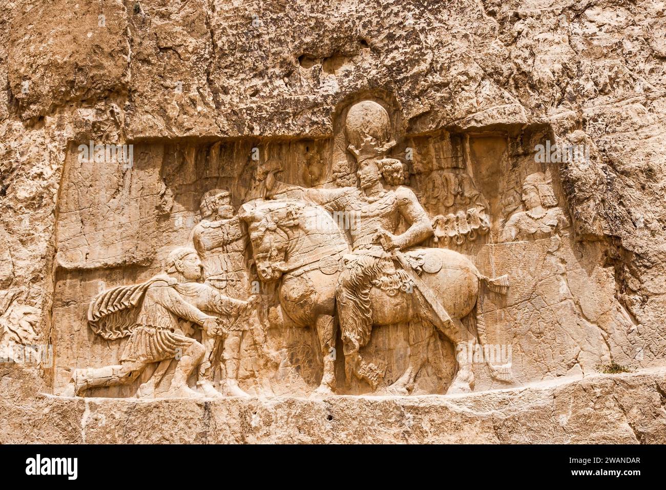 Ancient bas-relief in old city Persepolis in Iran Stock Photo - Alamy