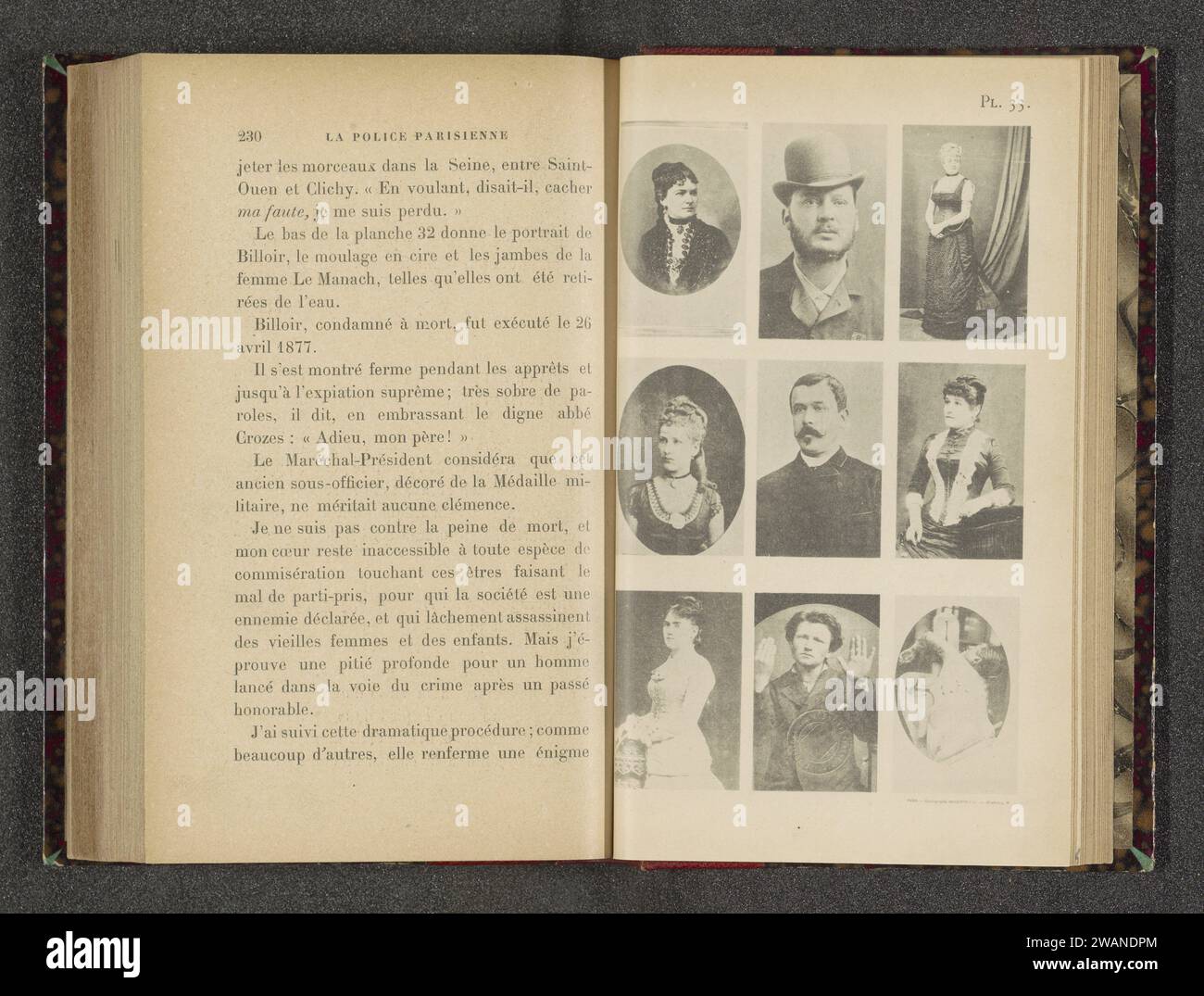 Three portraits of murderers and six female victims, c. 1880 - in or ...