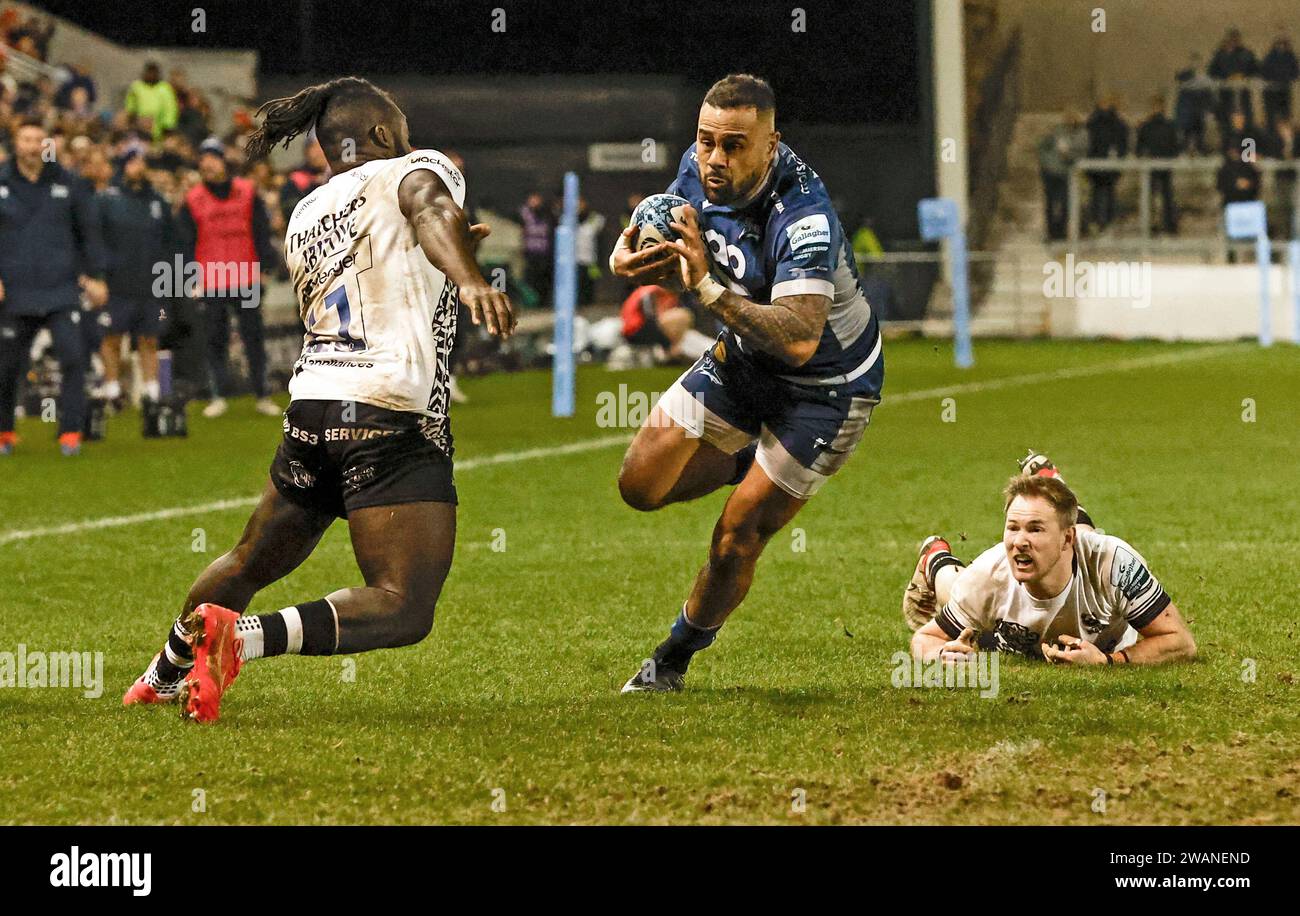 5th January 2024; Salford Community Stadium, Salford, Lancashire ...