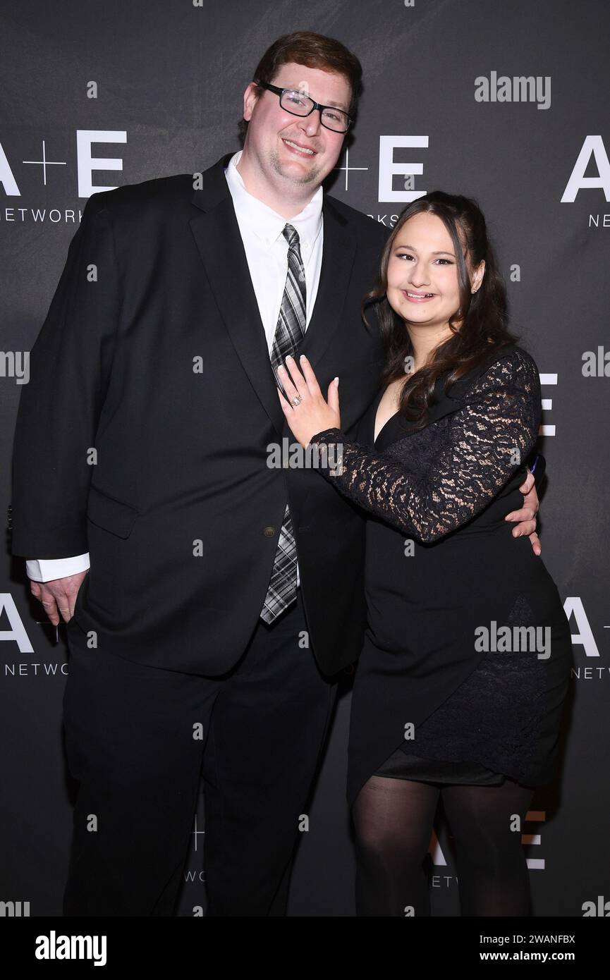 New York, USA. 05th Jan, 2024. (L-R) Ryan Anderson and Gypsy Rose ...
