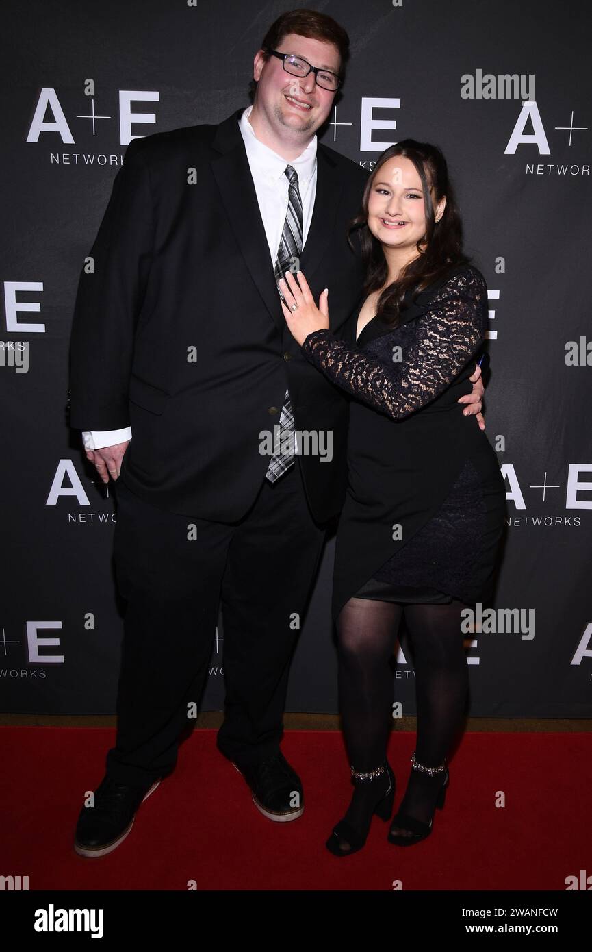 New York, USA. 05th Jan, 2024. (L-R) Ryan Anderson and Gypsy Rose ...