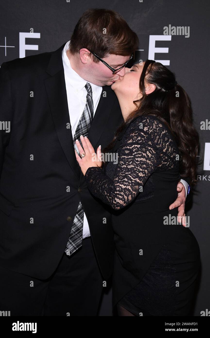 New York, USA. 05th Jan, 2024. (L-R) Ryan Anderson and Gypsy Rose ...