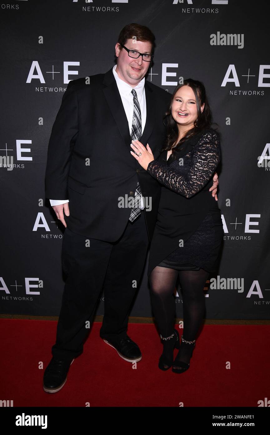 New York, USA. 05th Jan, 2024. (L-R) Ryan Anderson and Gypsy Rose ...