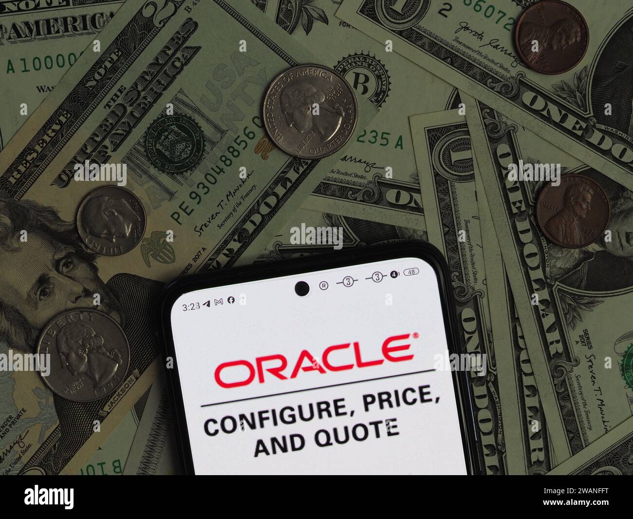 Bavaria, Germany - January 6, 2024: In this photo illustration, a ...