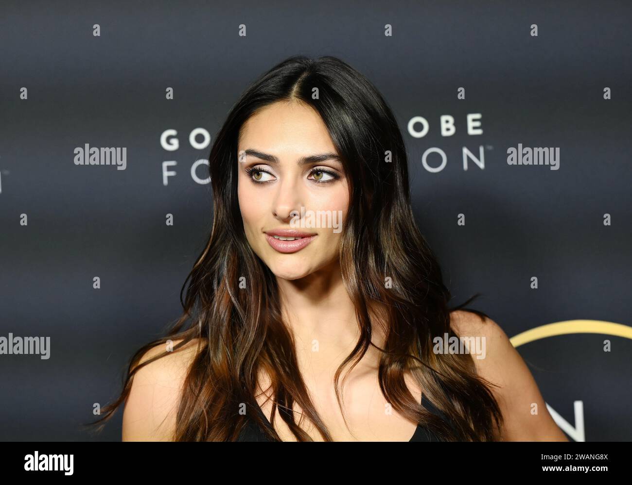 Renata Notni At The Golden Globe Foundation Dinner Held At The Beverly Hilton On January 5 2024