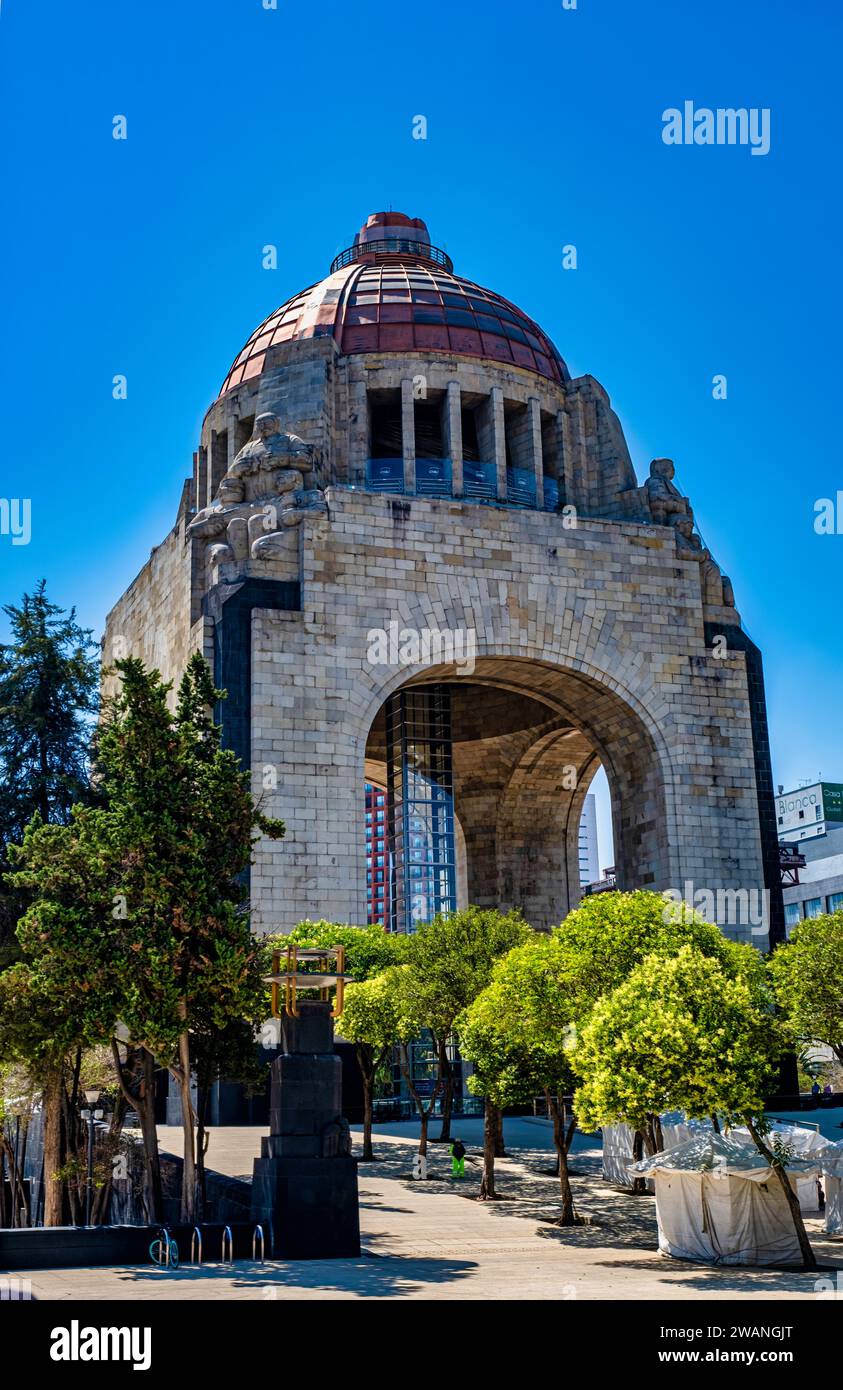 The Monument to the Revolution is an architectural work and a mausoleum ...