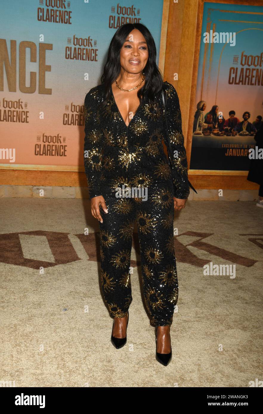 Los Angeles, Ca. 5th Jan, 2024. Angela Bassett at The Book of Clarence ...