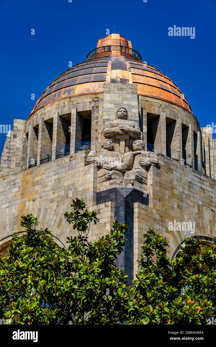 The Monument to the Revolution is an architectural work and a mausoleum ...