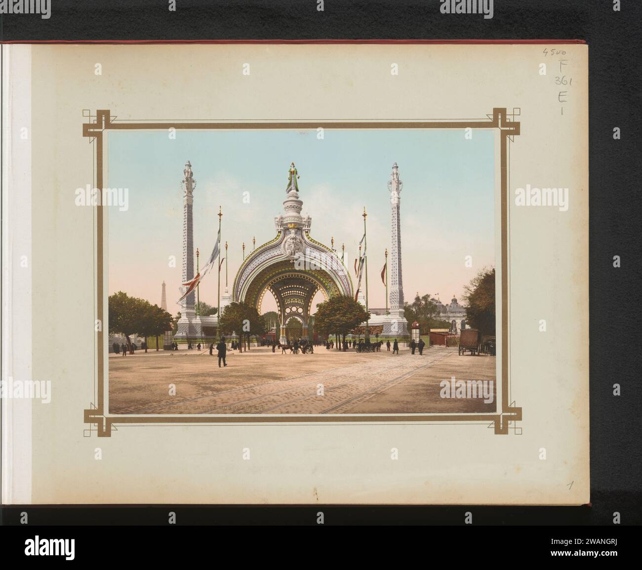 Paris world fair 1900 entrance hi-res stock photography and images - Alamy
