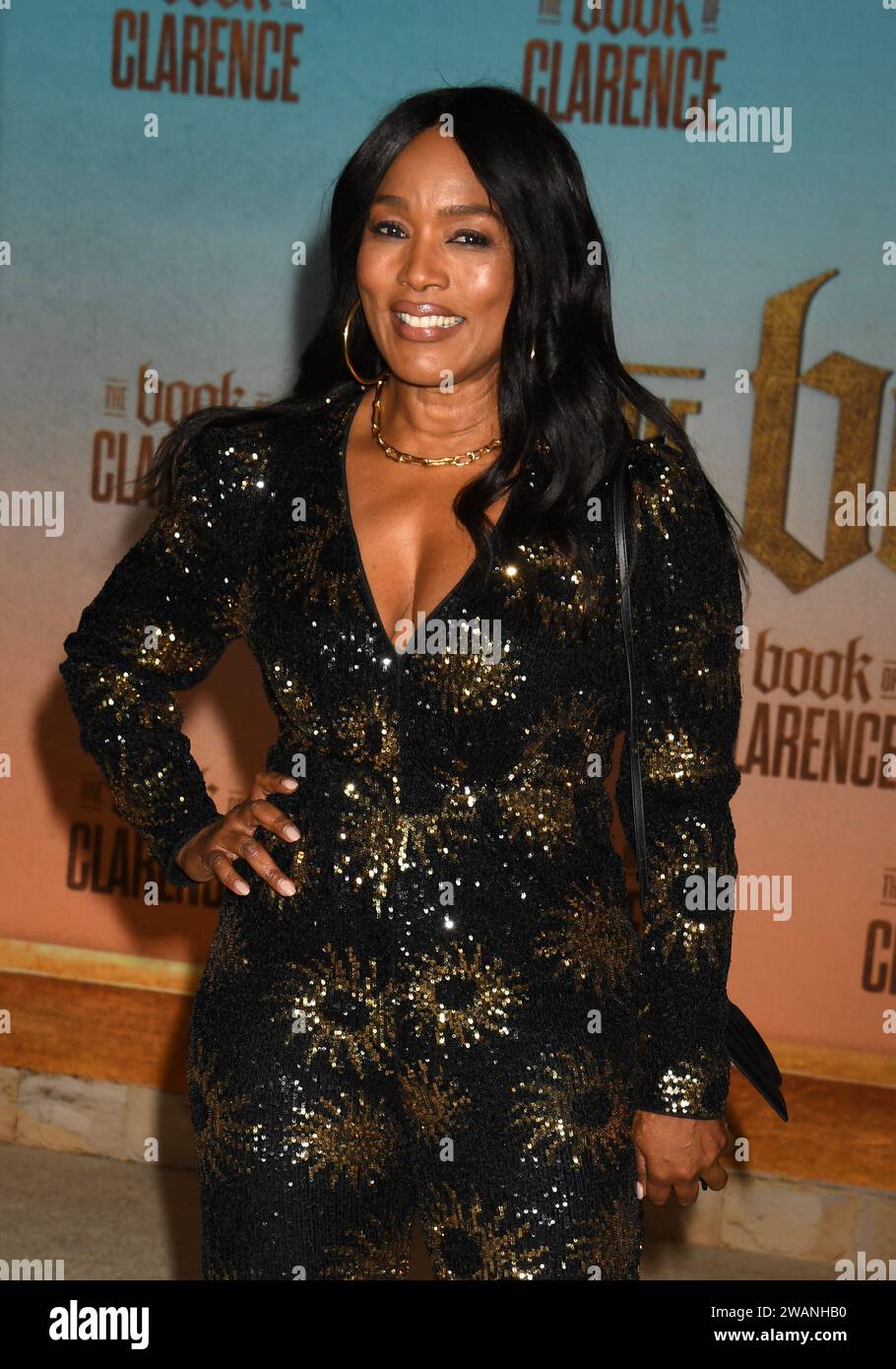 Los Angeles, Ca. 5th Jan, 2024. Angela Bassett at The Book of Clarence ...
