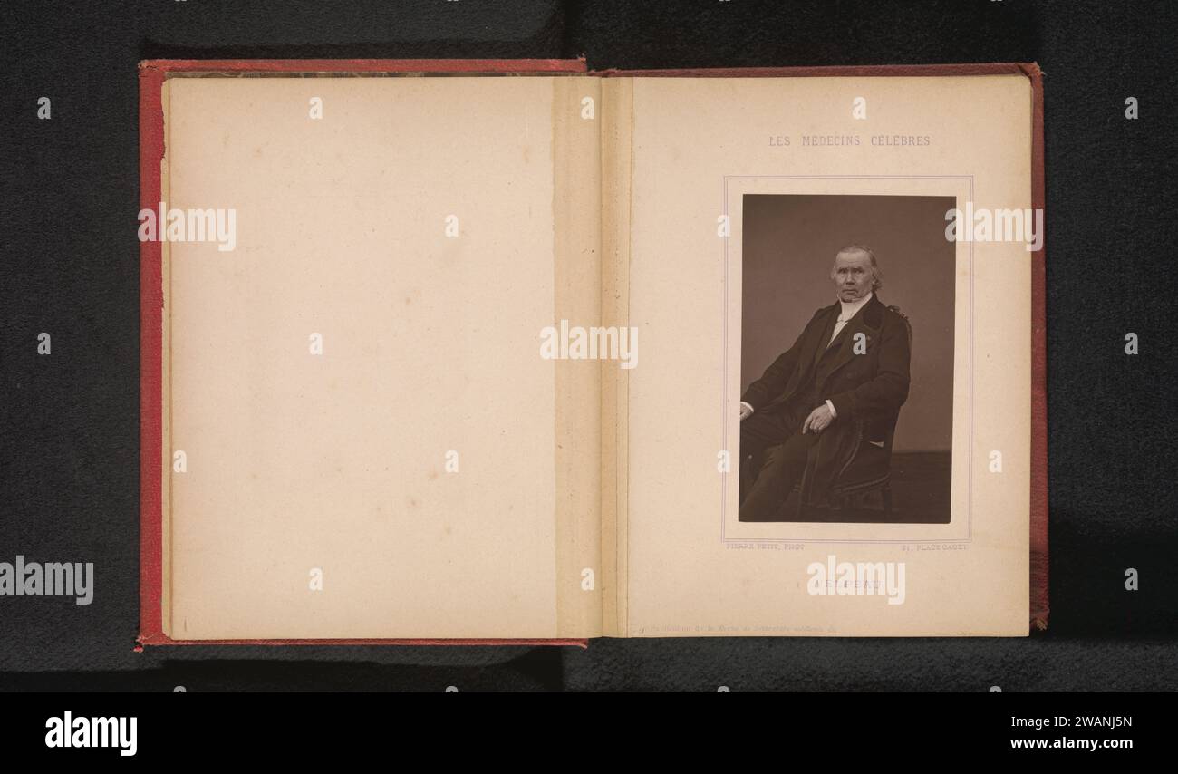 Portret van Alfred-Armand-Louis-Marie Velpeau, Pierre Petit, c. 1871 ...