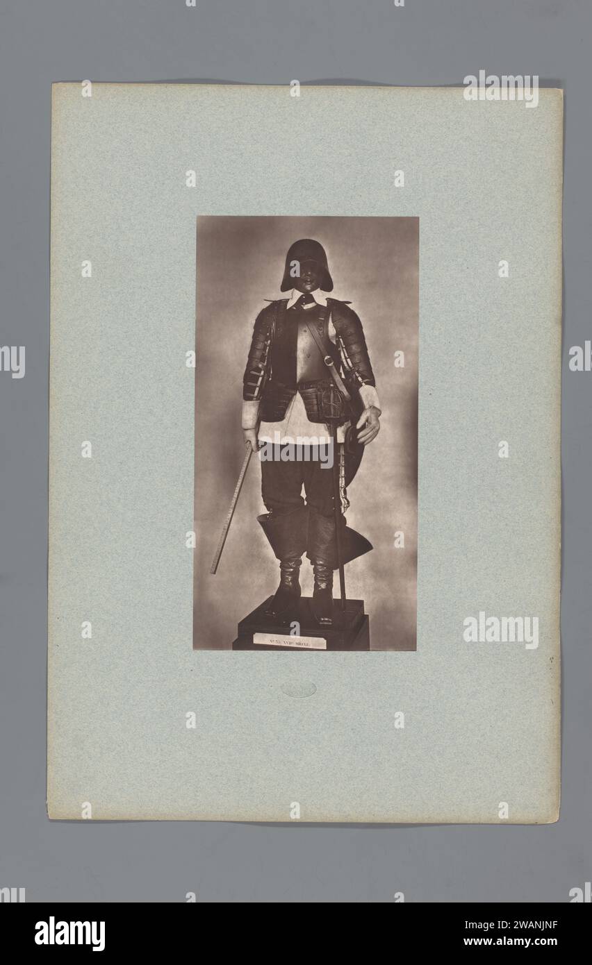 17th-century armor with sword from the army of Louis XIII of France ...