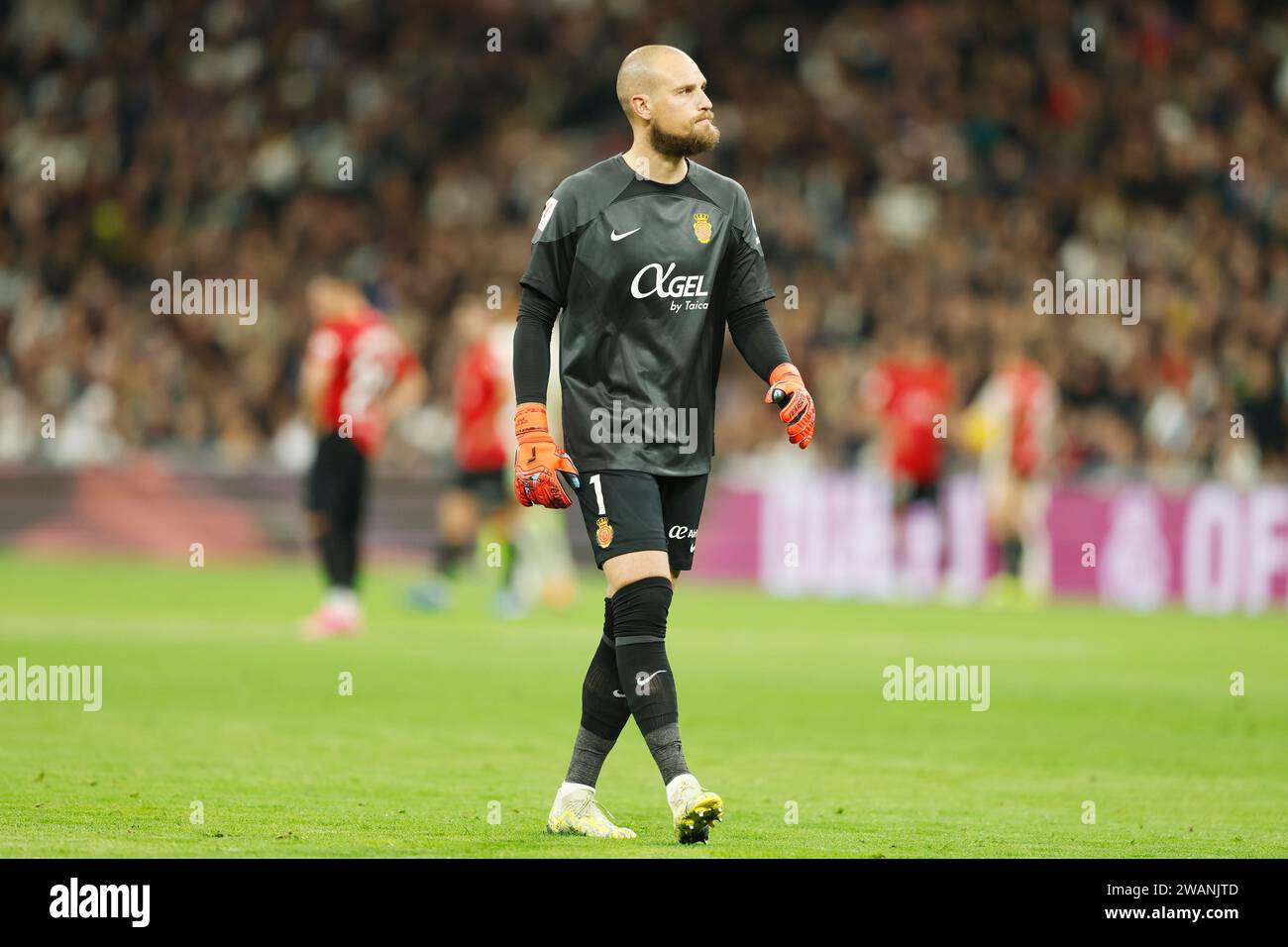 Madrid, Spain. 3rd Jan, 2023. Predrag Rajkovic (Mallorca) Football ...