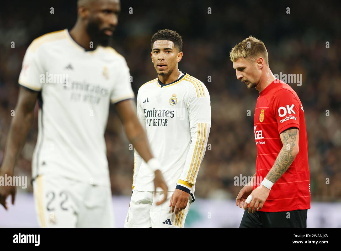 Madrid, Spain. 3rd Jan, 2023. Jude Bellingham (Real) Football/Soccer ...