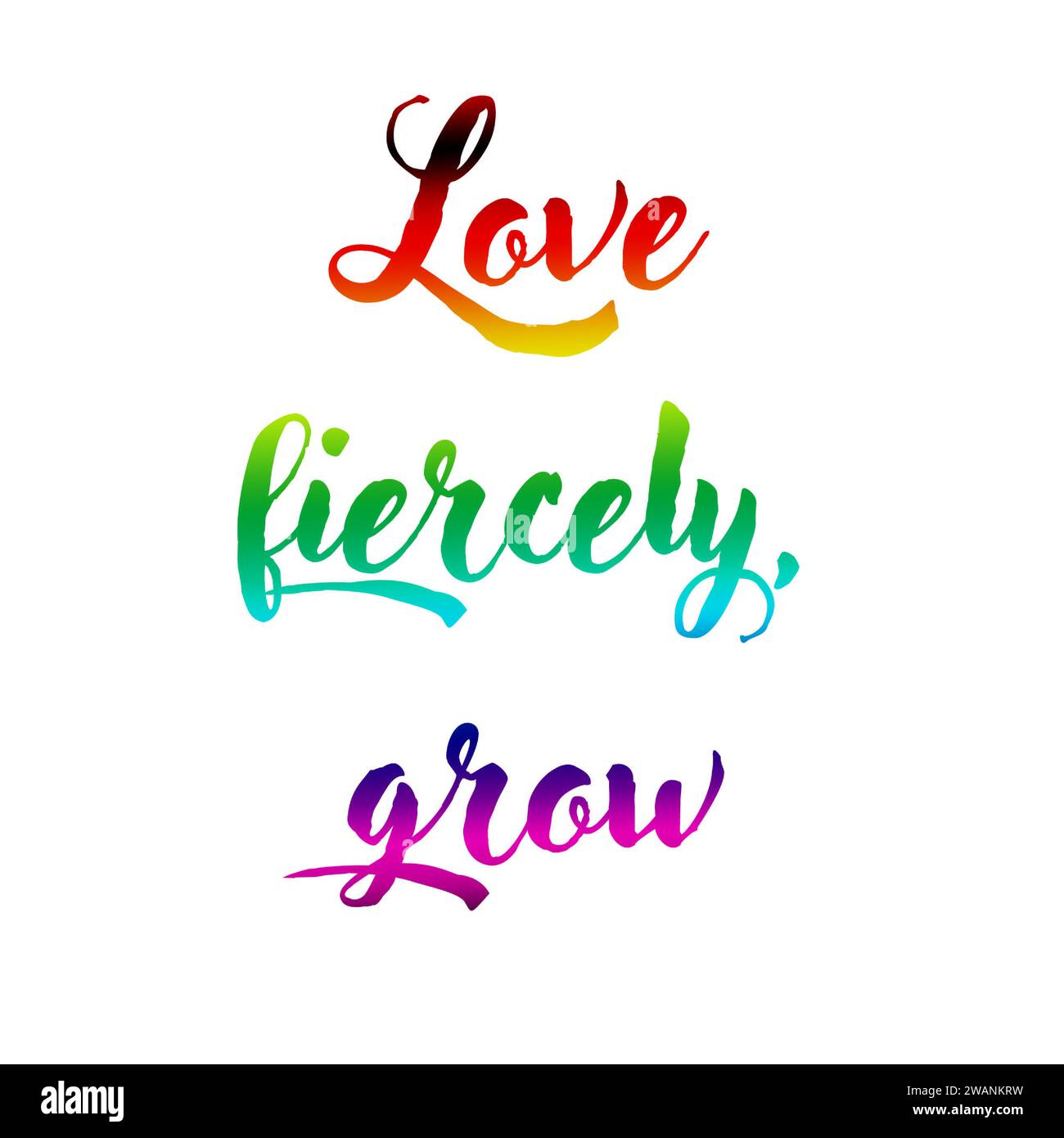 Inspirational and motivational quotes Hand lettering custom typography ...