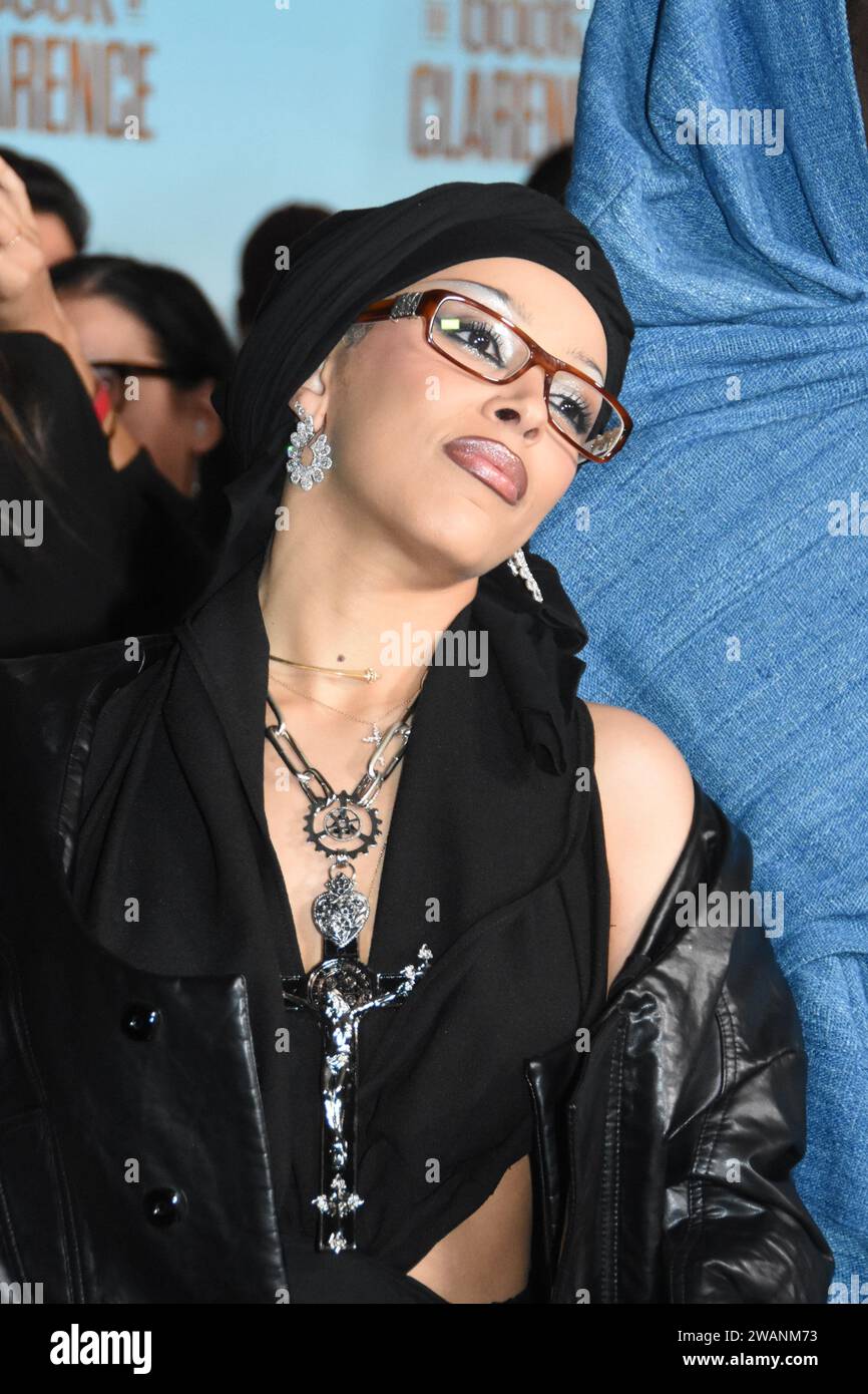 Los Angeles, California, USA 5th January 2024 Singer Doja Cat attends ...