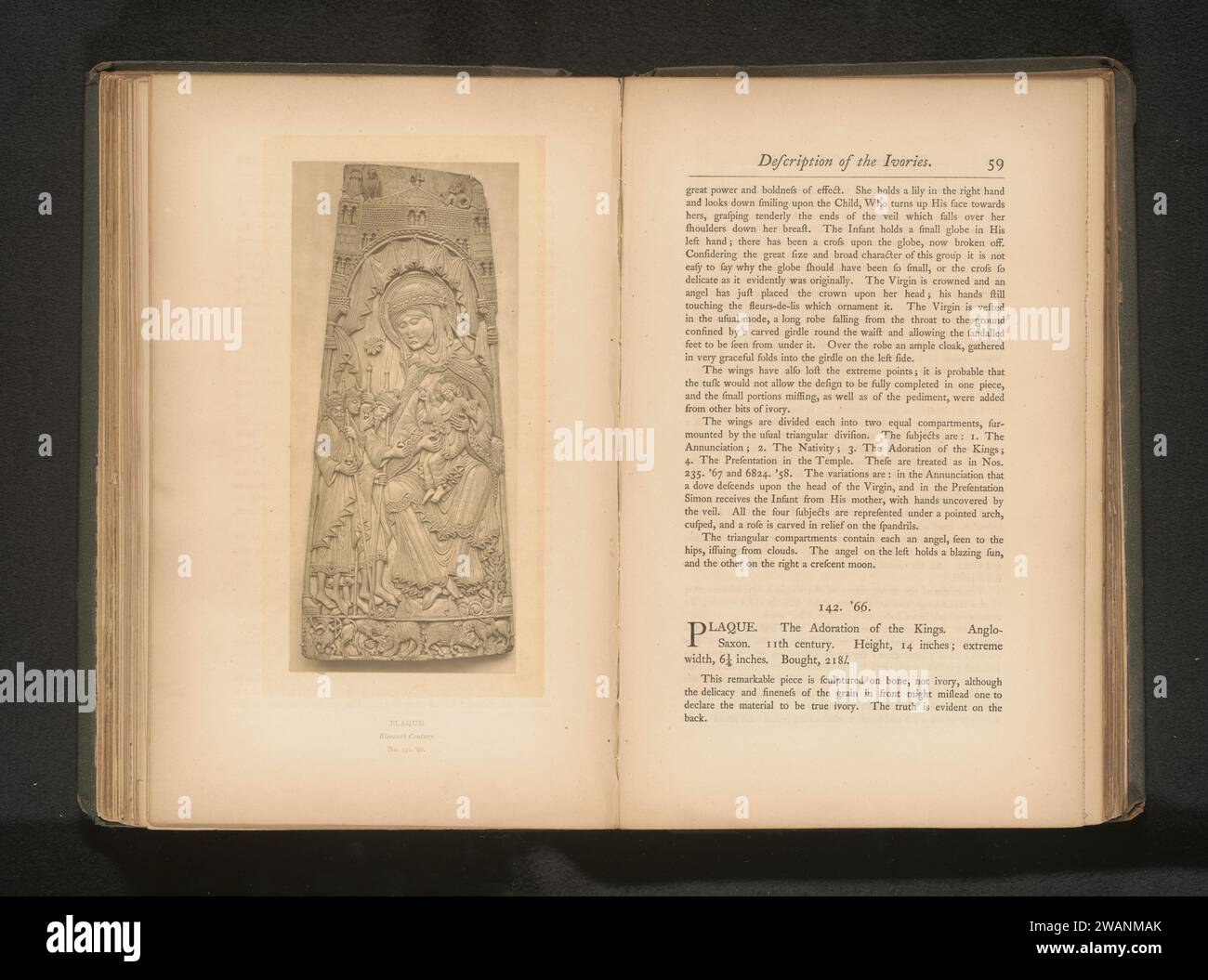 Plaque, anonymous, c. 1867 - in or before 1872 photomechanical print ...