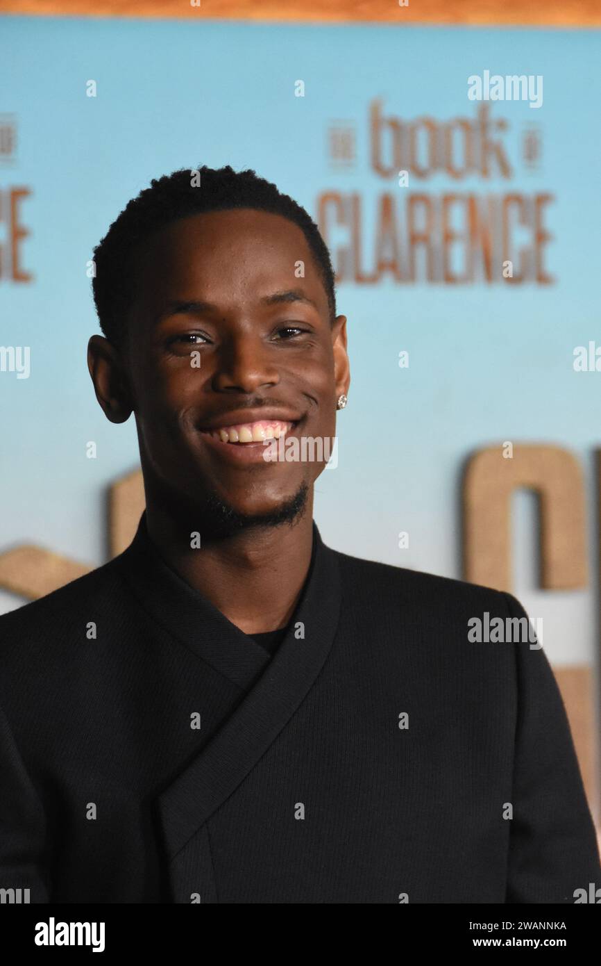 Los Angeles, California, USA 5th January 2024 Actor Micheal Ward ...