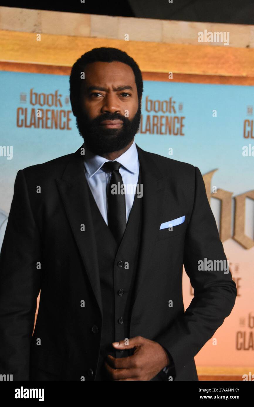 Los Angeles, California, USA 5th January 2024 Actor Nicholas Pinnock ...