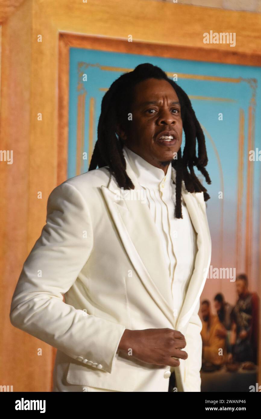 Los Angeles, California, USA 5th January 2024 Producer Jay-Z attends ...