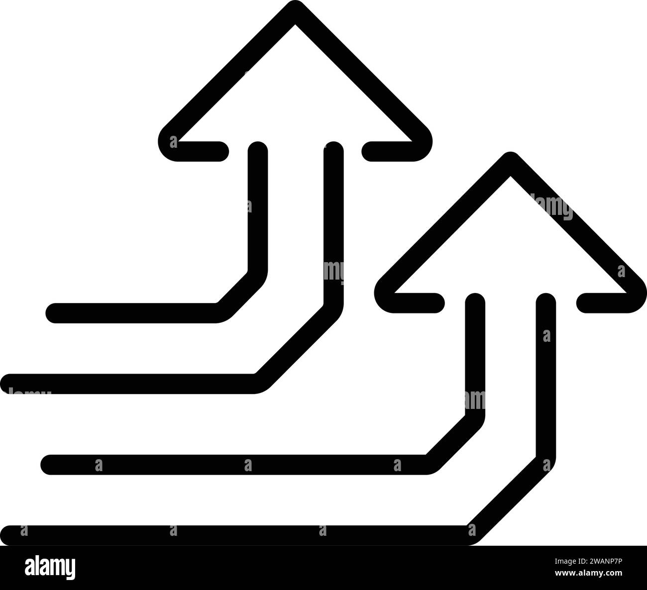 Icon enhancement increase Black and White Stock Photos & Images - Alamy