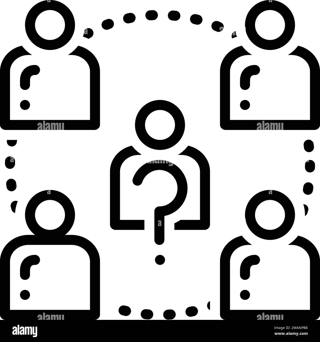 Icon for Unfamiliar,unknown Stock Vector Image & Art - Alamy