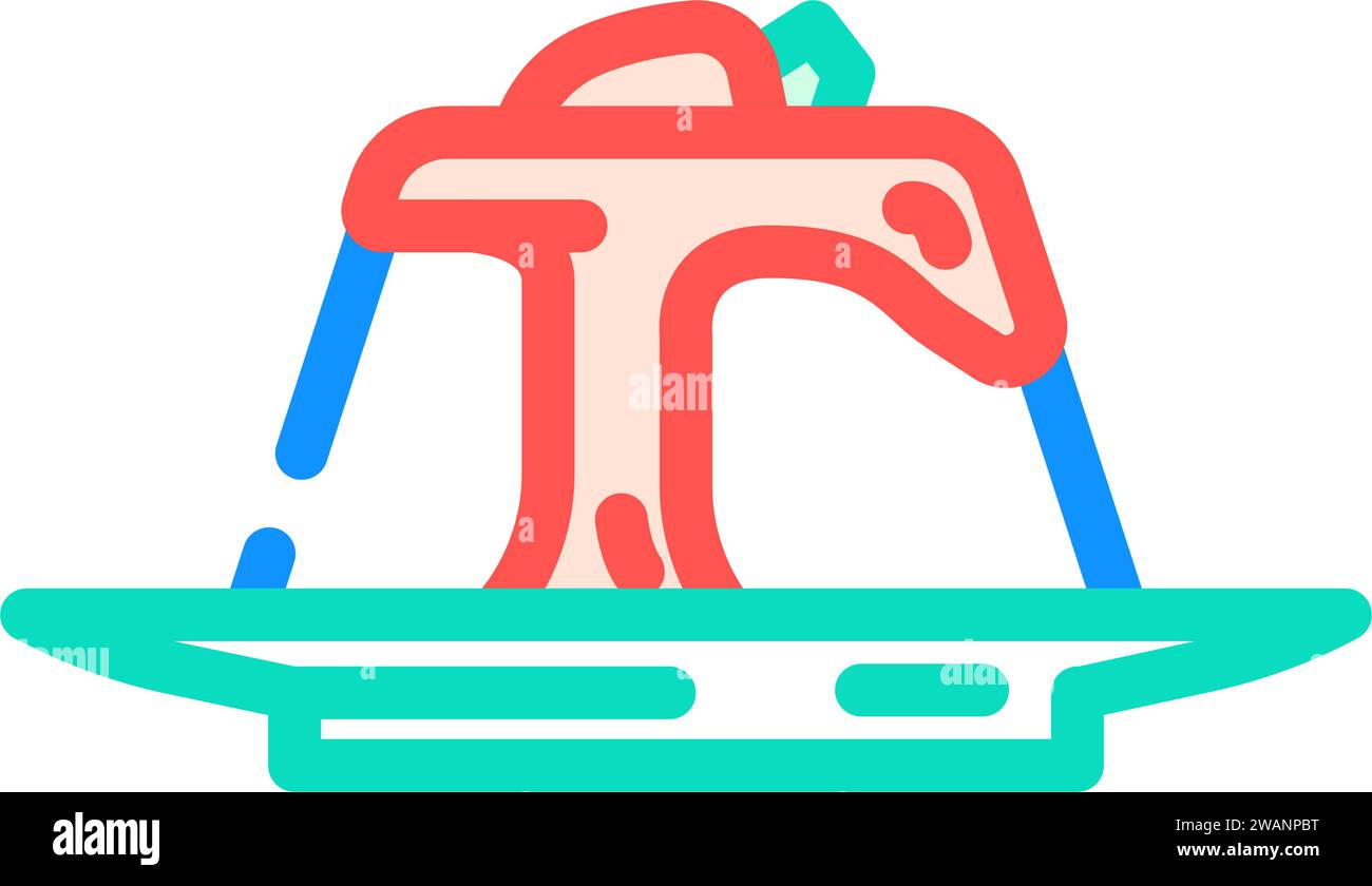 Panna cotta illustration Cut Out Stock Images & Pictures - Alamy