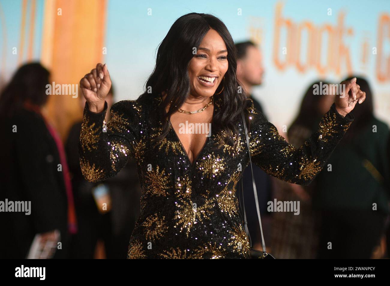 Angela Bassett arrives at the premiere of "The Book of Clarence" on ...