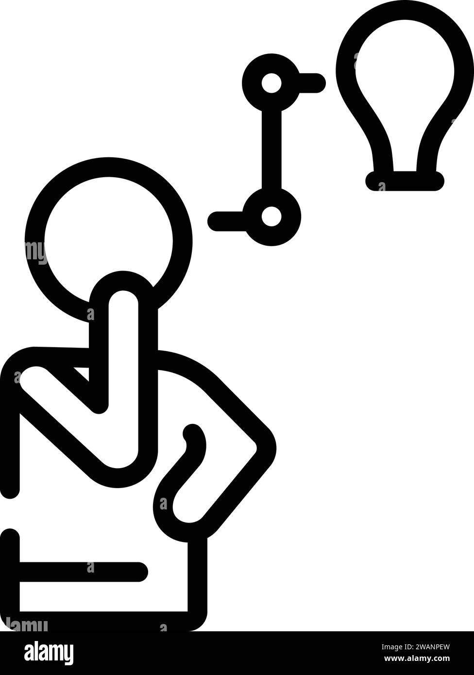 Icon for Think,peruse Stock Vector Image & Art - Alamy