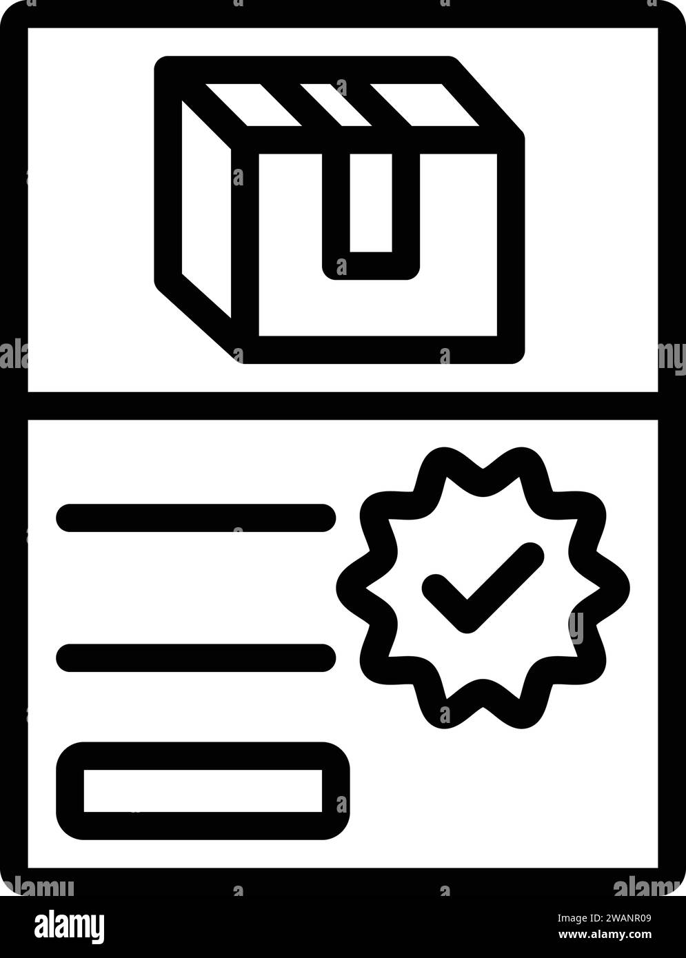 Parcel mark Stock Vector Images - Alamy