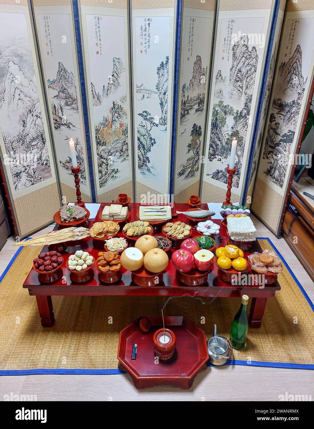 'Jesa', a traditional Korean culture that prepares food in memory of ...