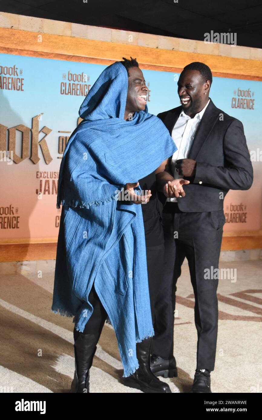 Los Angeles, California, USA 5th January 2024 (L-R) Director Jeymes ...