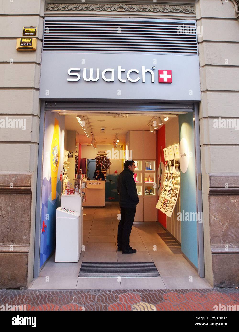 Swatch boutique hi-res stock photography and images - Alamy