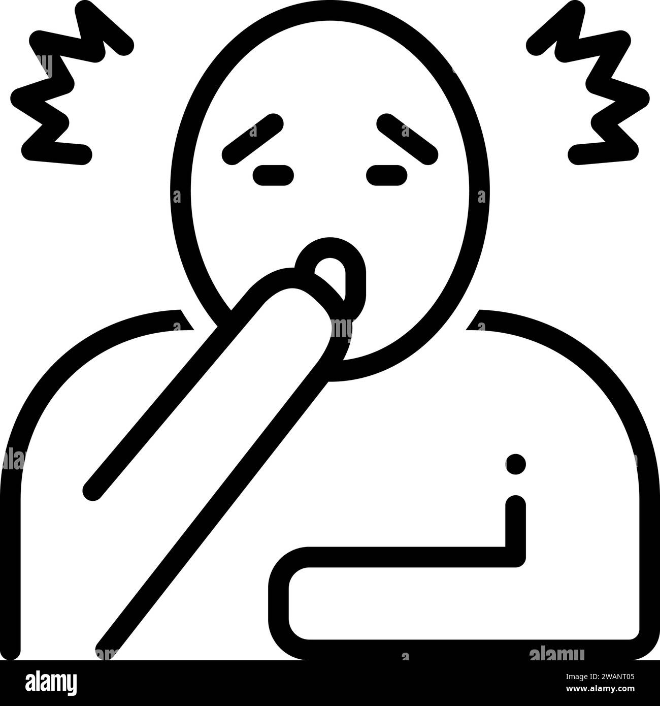 Icon for astonish,surprised Stock Vector Image & Art - Alamy