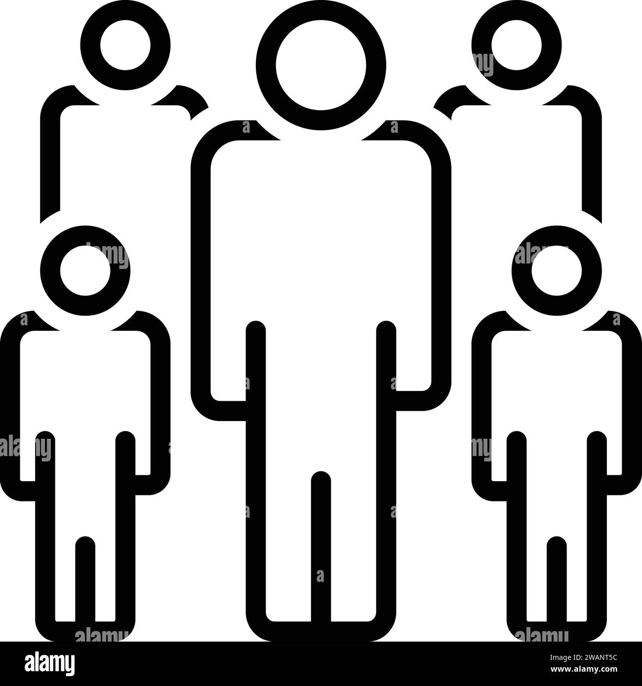 Icon for audience Stock Vector Image & Art - Alamy