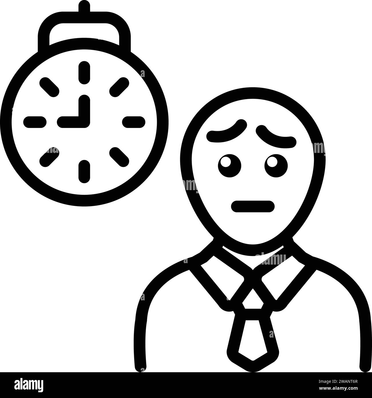 Expectation symbol Black and White Stock Photos & Images - Alamy