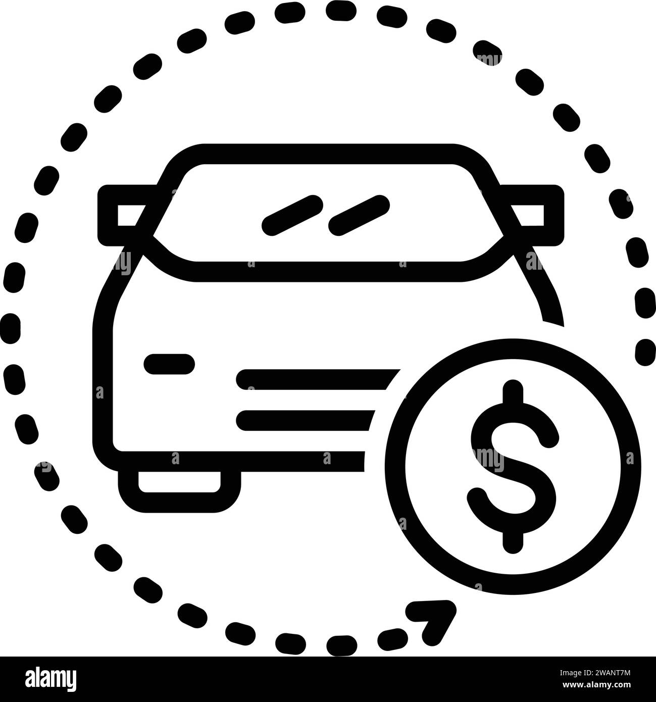 Icon auto save Cut Out Stock Images & Pictures - Alamy