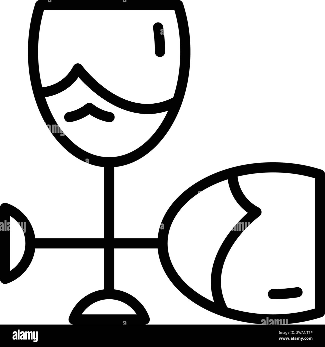 Icon for glass ,sandblast Stock Vector Image & Art - Alamy