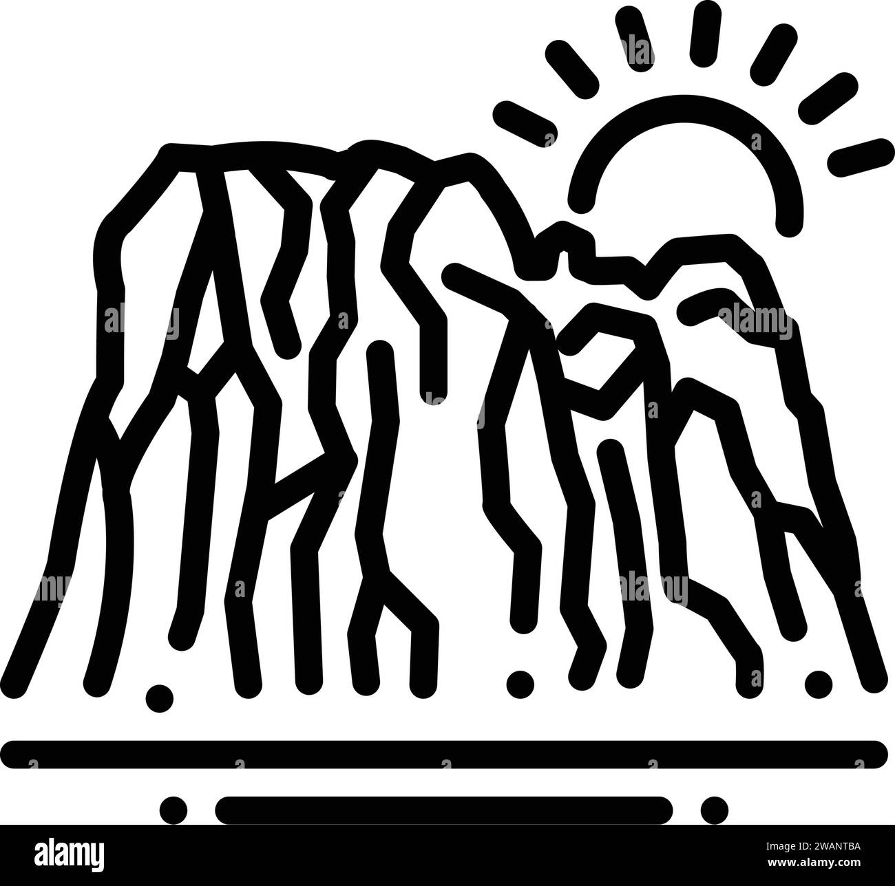 Icon for bedrock,basis Stock Vector Image & Art - Alamy