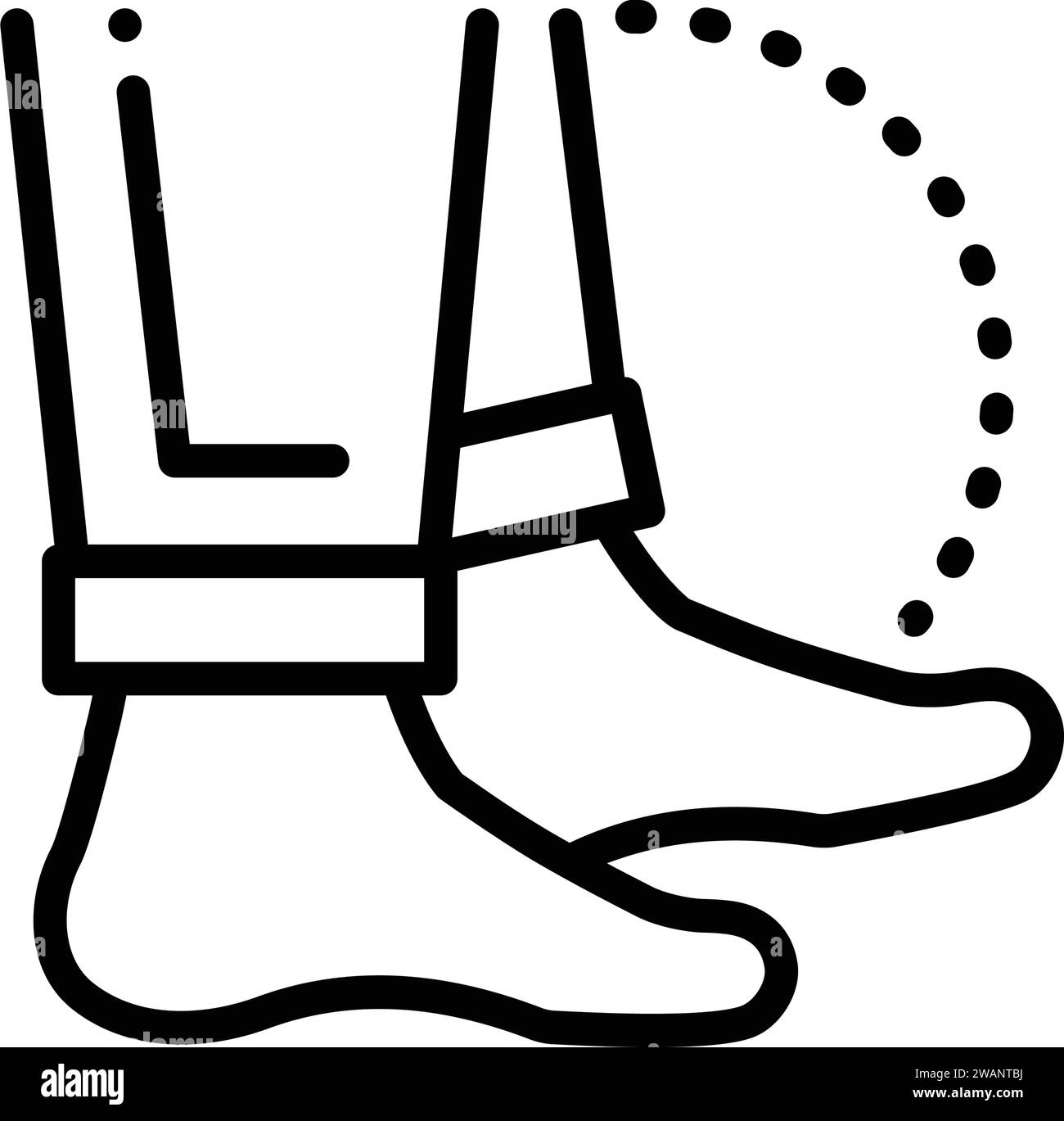 Icon for barefeet,relaxing Stock Vector Image & Art - Alamy