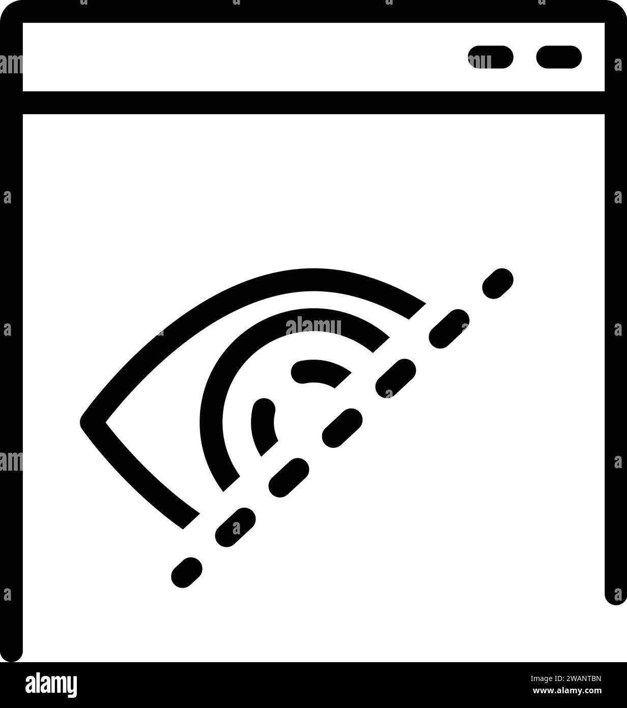 Hide icon Stock Vector Images - Alamy