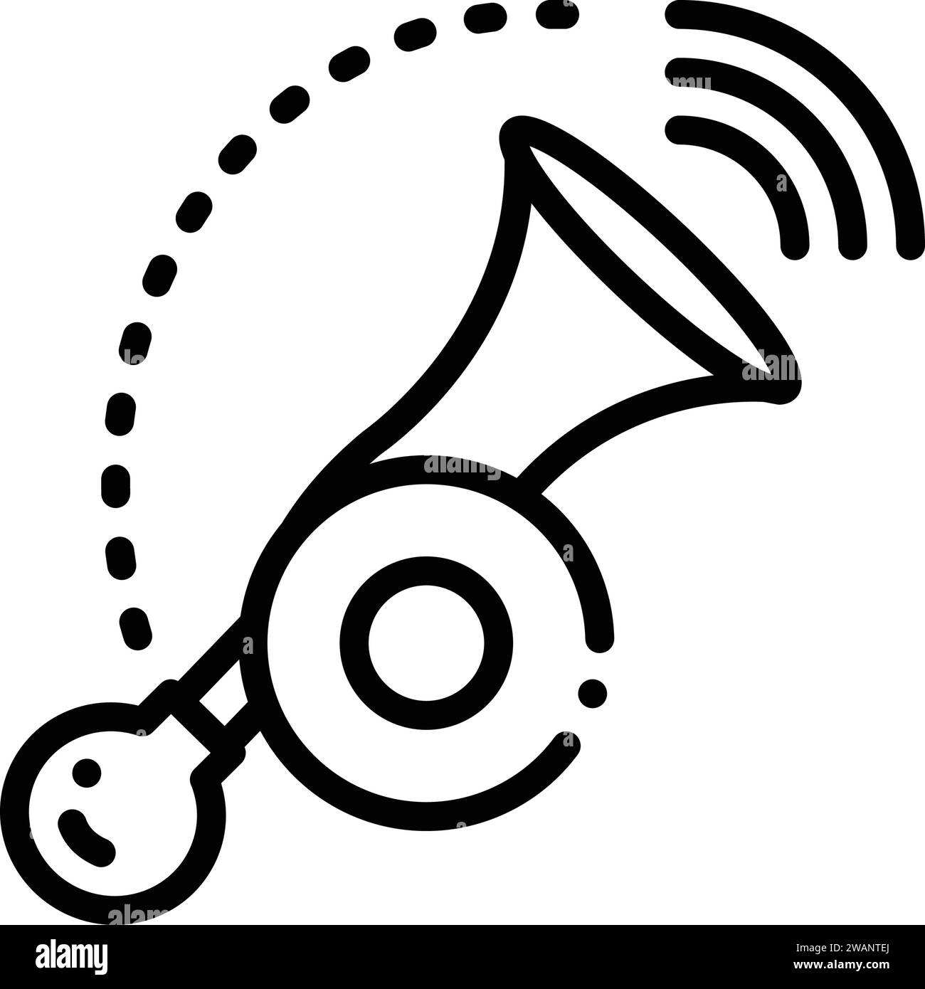 Icon for beeps,siren Stock Vector Image & Art - Alamy