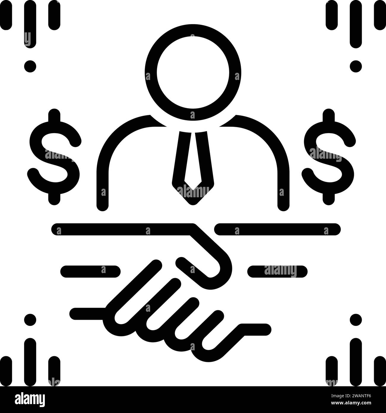 Icon for brokerage,broking Stock Vector Image & Art - Alamy